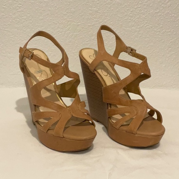 Jessica Simpson | Shoes | Jessica Simpson Platform Wedge Heel With ...